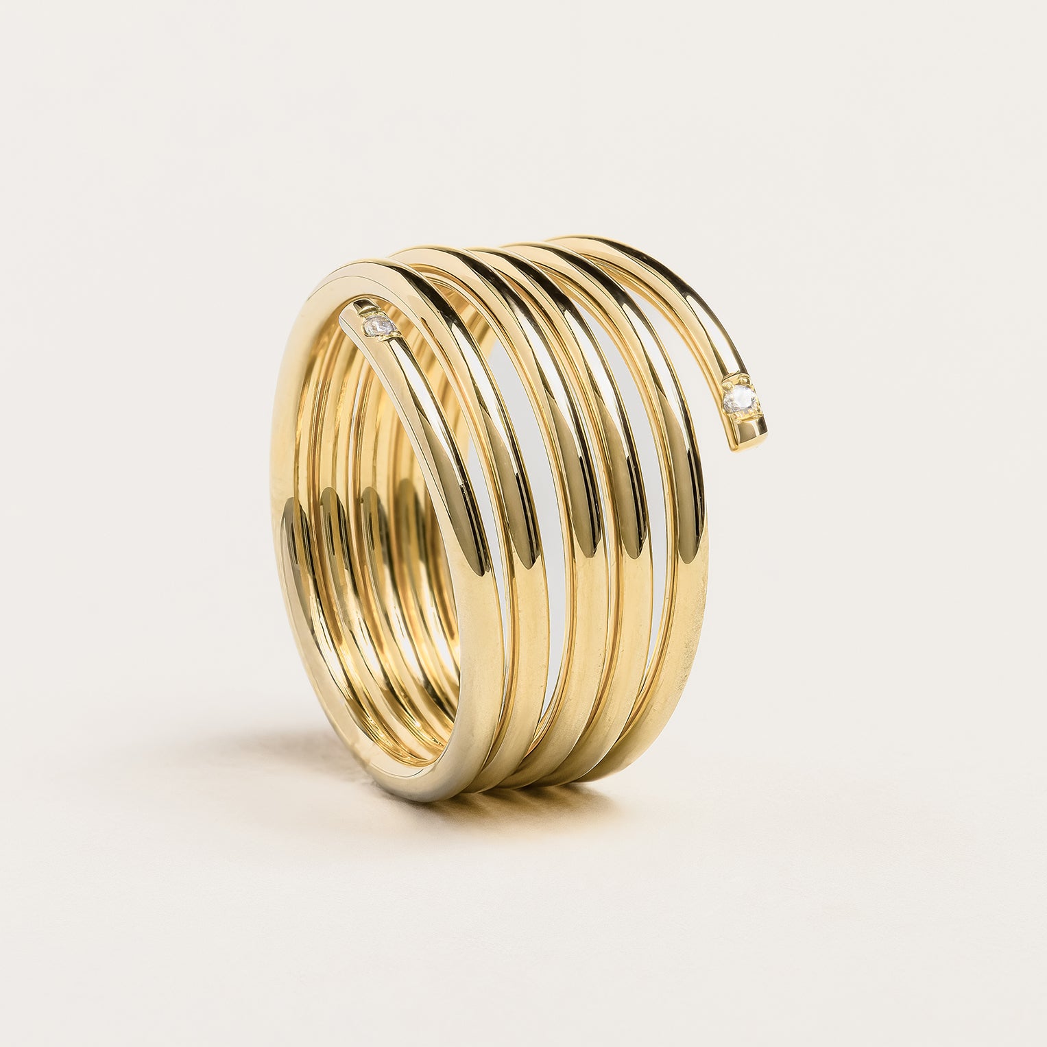 Diamond Coil Ring – Proud Diamond