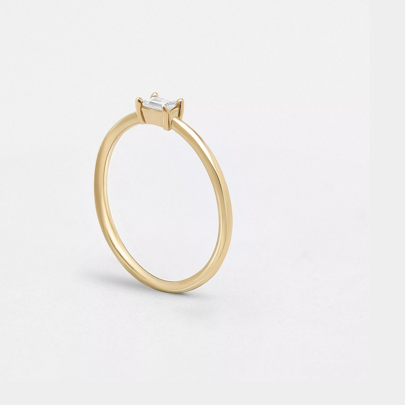 The Baguette Diamond Ring | Proud Diamond